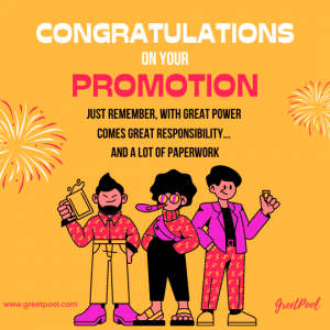 75+ Best Congratulations On Your Promotion Messages ( ) | GreetPool